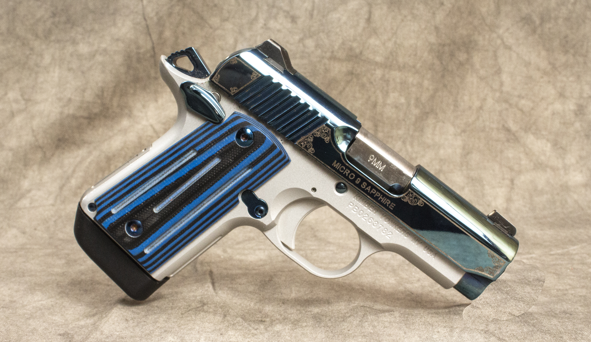 Kimber ~ micro 9 Sapphire ~ 9MM | Mack's Prairie Wings